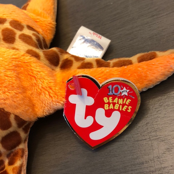 Ty | Toys | Ty Beanie Baby Starfish Wish With Tag | Poshmark